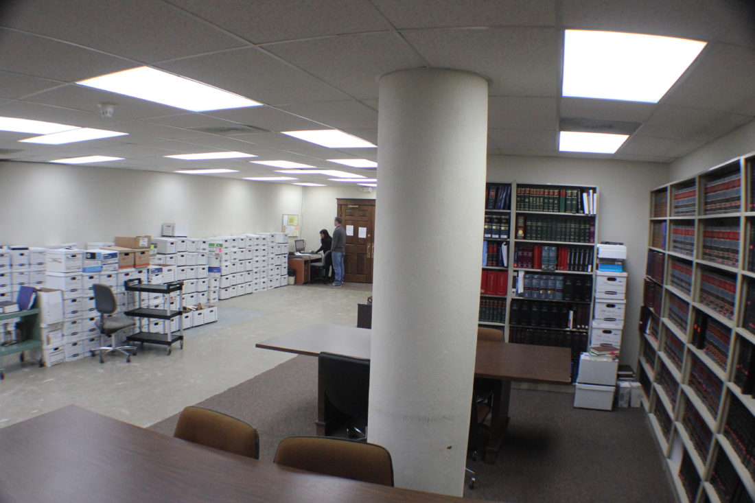 Law library undergoing renovations | News, Sports, Jobs - Marietta Times